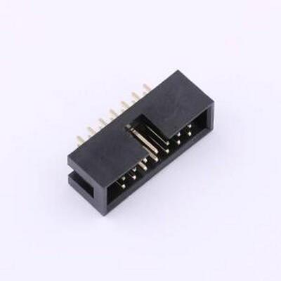GPHA204-0702A001A1AC 排针 2x7P 间距:2.54mm 方针 直插 插件,P=