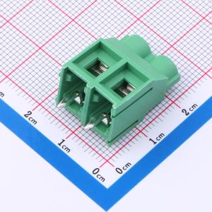 MX762-7.62-GN01-02P-Cu-PS-A 螺钉式接线端子 7.62mm 1x2P 排数: