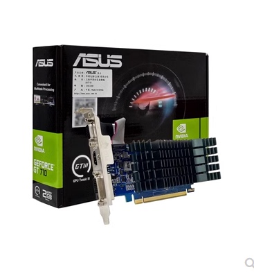 Asus/华硕GT710 730 2G D3D5办公独显显存半高刀卡HDMI显卡亮机卡