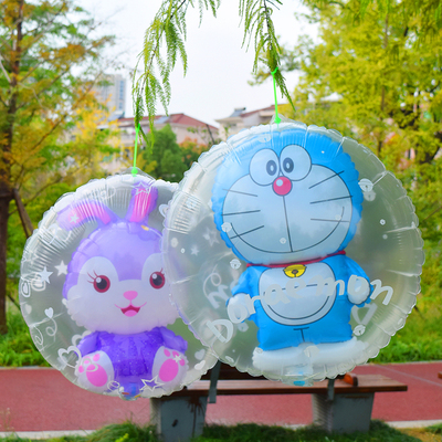 儿童弹力波波球广场夜市彩灯气球