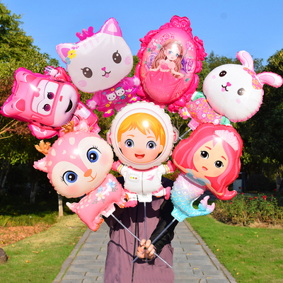 大号夹片多款可爱地摊卡通气球