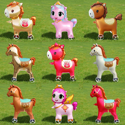 新款儿童生日派对卡通马铝膜气球
