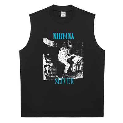 热石Nirvana潮牌涅槃摇滚T恤