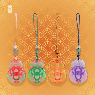 琯朗招财纳福葫芦手机链