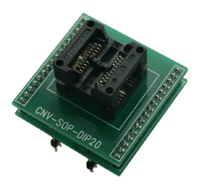 CNV-SOP-DIP20 200mi 测试座 烧写座 SOP8宽座 100%正品ENPLAS座
