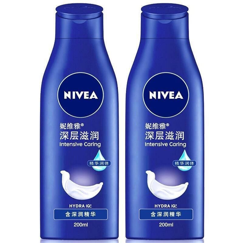 妮维雅身体乳深层滋润保湿补水干皮滋润清爽甘油润肤乳液200ml