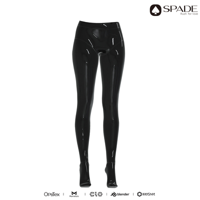 立体胯版连裤袜纯色乳胶包脚袜