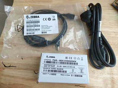 zebra斑马LI3678/DS3678SR扫描枪串口线12V4.16A原装电源适配器线