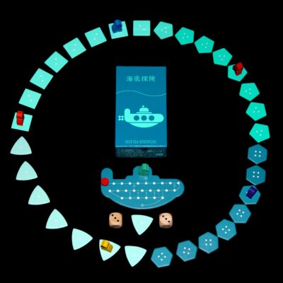 【大公鸡桌游】oinkgames系列：Deep Sea Adventure 英文团购oink