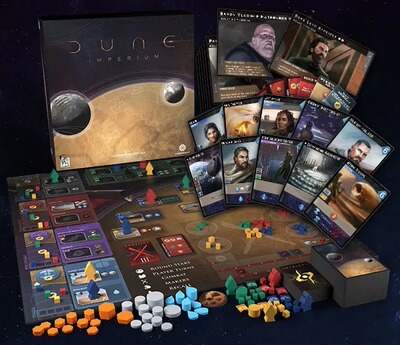 【大公鸡桌游】Dune: Imperium 沙丘：帝国 系列 英文版 全新正品