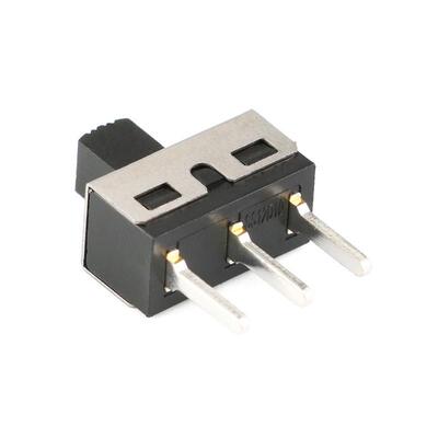 SS12D06 SS12D10 5MM柄高 2档3脚 大电流滑动/拨动开关 立式