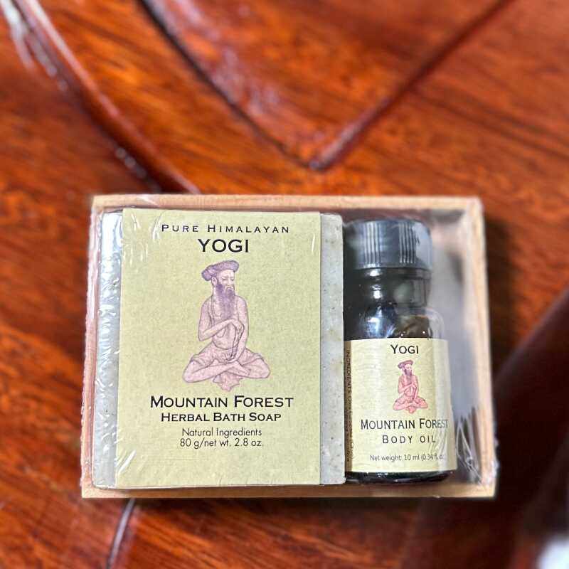 尼泊尔原装精油+香皂礼盒身体护理套装 檀香茉莉丁香薰衣草山森林