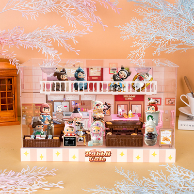 毕奇PUCKY精灵兔咖啡馆展示盲盒