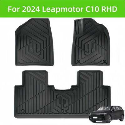 For2024 Leapmotor C10 RHD WaterproofCarpet TPE Car Floor Mat