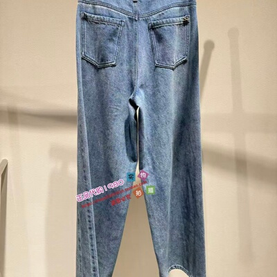 NUTS那时女装专柜正品国内代购2025秋水洗牛仔长裤6421101A1-699