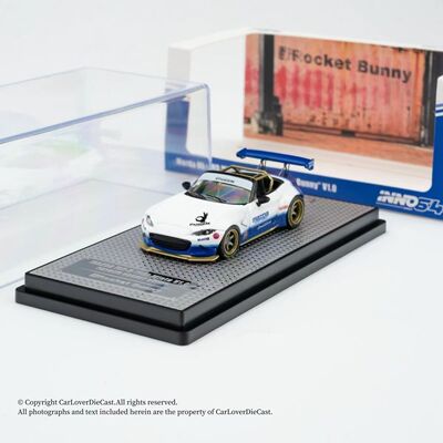 现货 INNO 1:64 马自达Miata MX-5 ND 火箭兔Pandem 合金汽车模型