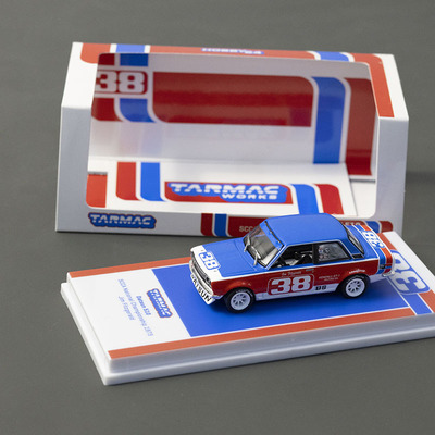 TW 1:64 Datsun 达特桑 510 SCCA 1973 冠军车 38号 合金汽车模型
