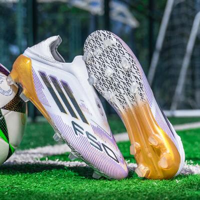 梅西C罗高帮猎鹰足球鞋男女ag