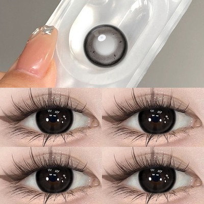 吸金体质美瞳日抛30片黑色纯欲大直径2026新款隐形眼镜女NF10片TN