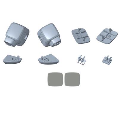 KM坦克300 1/8 后视镜 TH01253 透明灯罩 TH01250