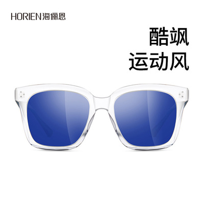 海俪恩GM墨镜复古新款潮女高级感ins太阳眼镜大框显脸小N8112