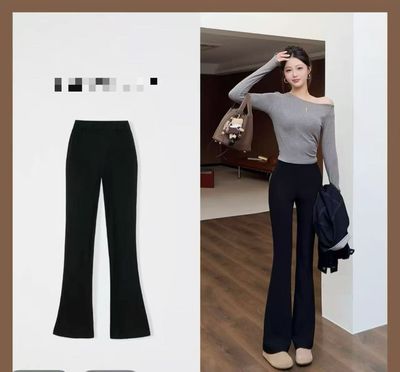 【12.20慧姐大码女装】2025新款加绒-单裤子PF凡7929-1-