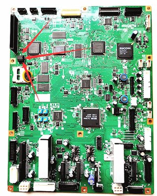 理光速印机配件主板芯片