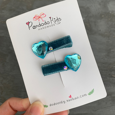 日本进口宝宝丝绒对夹