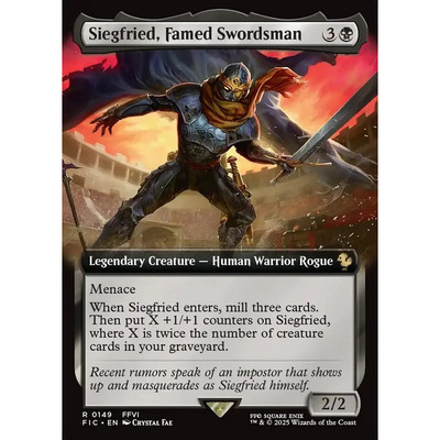 名剑士齐格弗里德 Siegfried, Famed Swordsman FIC 英文扩平/闪