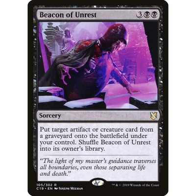 【北境卡牌】万智牌 不息信标 Beacon of Unrest C19 英文平卡 金