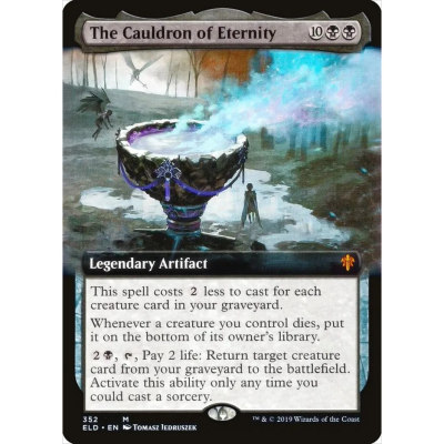 万智牌 永恒鼎镬 The Cauldron of Eternity ELD 英文扩画平/闪卡