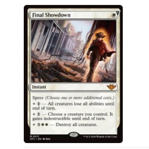 万智牌卡牌最终对决英文日印平