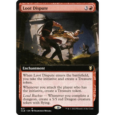 【北境卡牌】万智牌 CLB 战利品争执 Loot Dispute 英文扩画平卡