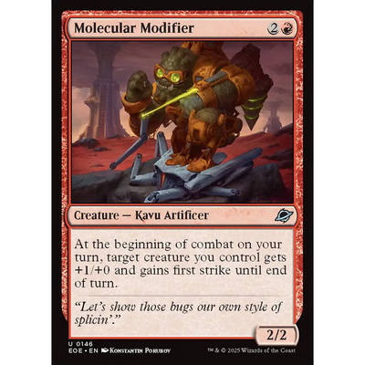 【北境卡牌】万智牌 分子修饰师 Molecular Modifier EOE 英文 银