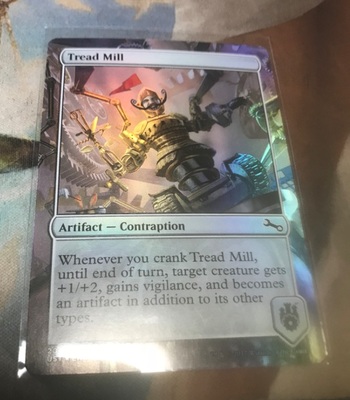 【北境卡牌】万智牌 MTG 鸡飞3 Unstable Tread Mill 英文闪机巧