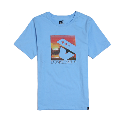 涂鸦休闲纯棉圆领短袖t恤