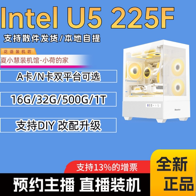 intelU5225F/5050显卡