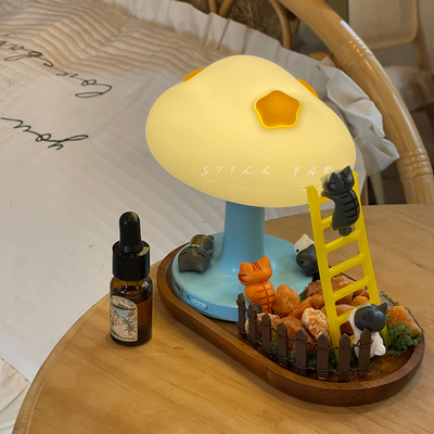 STILL【拾星喵屿】无火扩香石室内香薰小夜灯摆件送闺蜜生日礼物