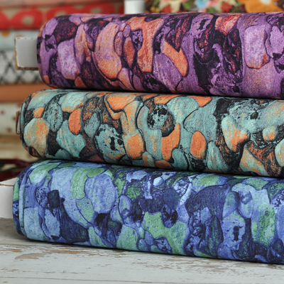 进口高档纯棉DIY手工拼布1/4码