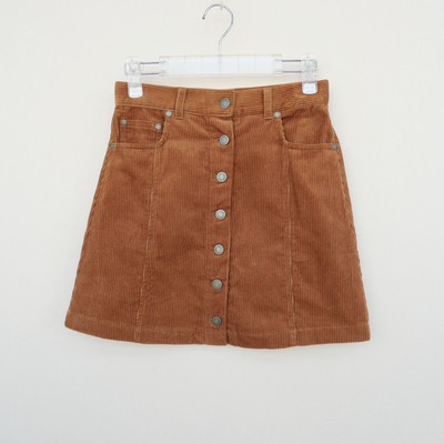 正品超值女秋冬纯棉灯芯绒半身裙