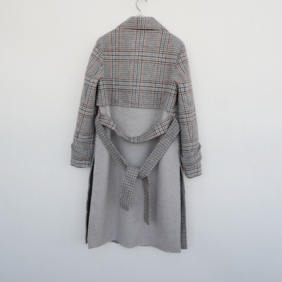 专柜正品超值大牌加厚双面呢大衣