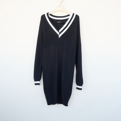 正品超值春秋中长舒柔毛线针织衫