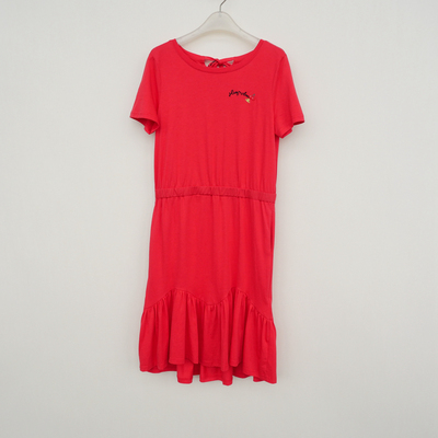 拉ML专柜断码纯棉针织短袖连衣裙