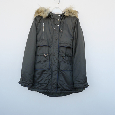 正品超值女冬厚防风保暖短款棉服