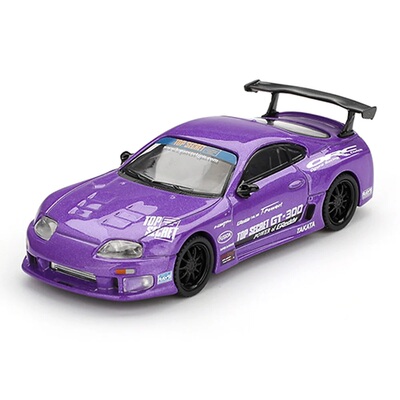 1/64 MINI GT豐田 Supra A80 Top Secret GT-300 Top Secret 模型