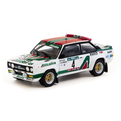 1/64 Tarmac 飛雅特 FIAT 131 ABARTH Rally合金汽車模型擺件