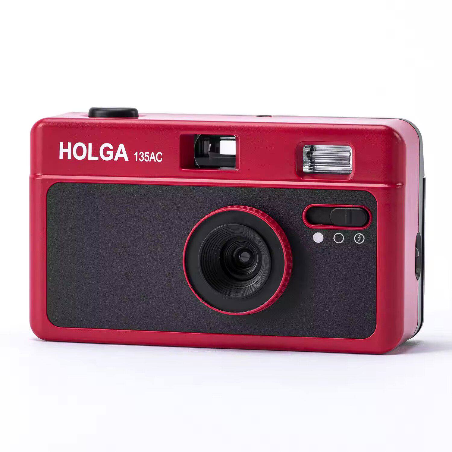 Holga135AC全新35毫米可重复使用胶片闪光灯复古怀旧非一次性相机