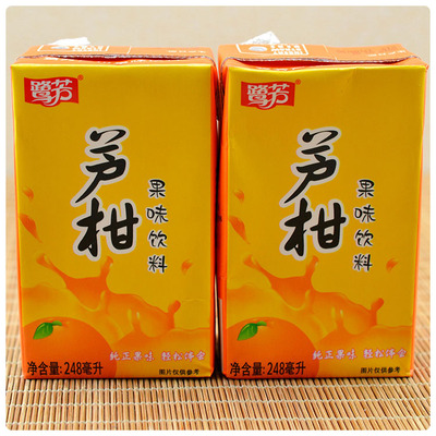 鹭芳芦柑整箱24盒童年回忆饮品