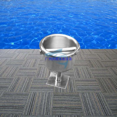 游泳池304#不锈钢泳道线固定座泳道线预埋设备件厂家直销泳道配件