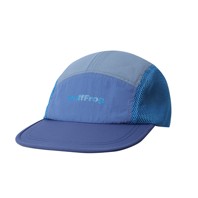 Pufffrog Wave 5-Panel Cap 泡芙蛙海浪蓝网眼五片帽